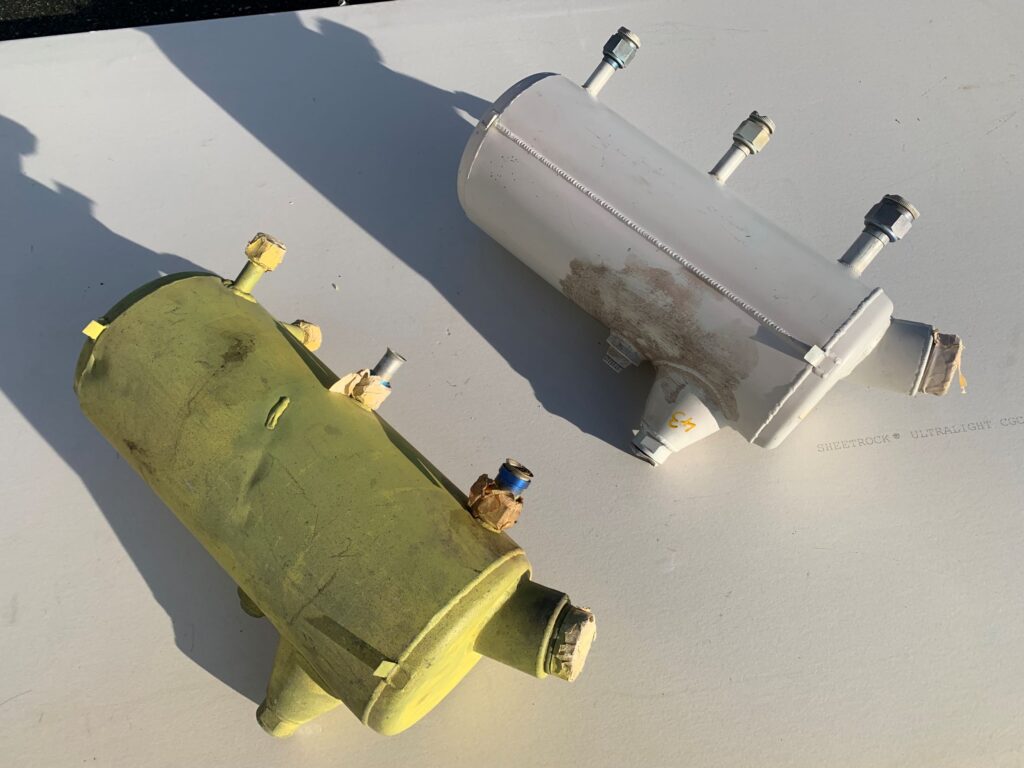 BELL 47 OIL TANKS – Used Aircraft Parts